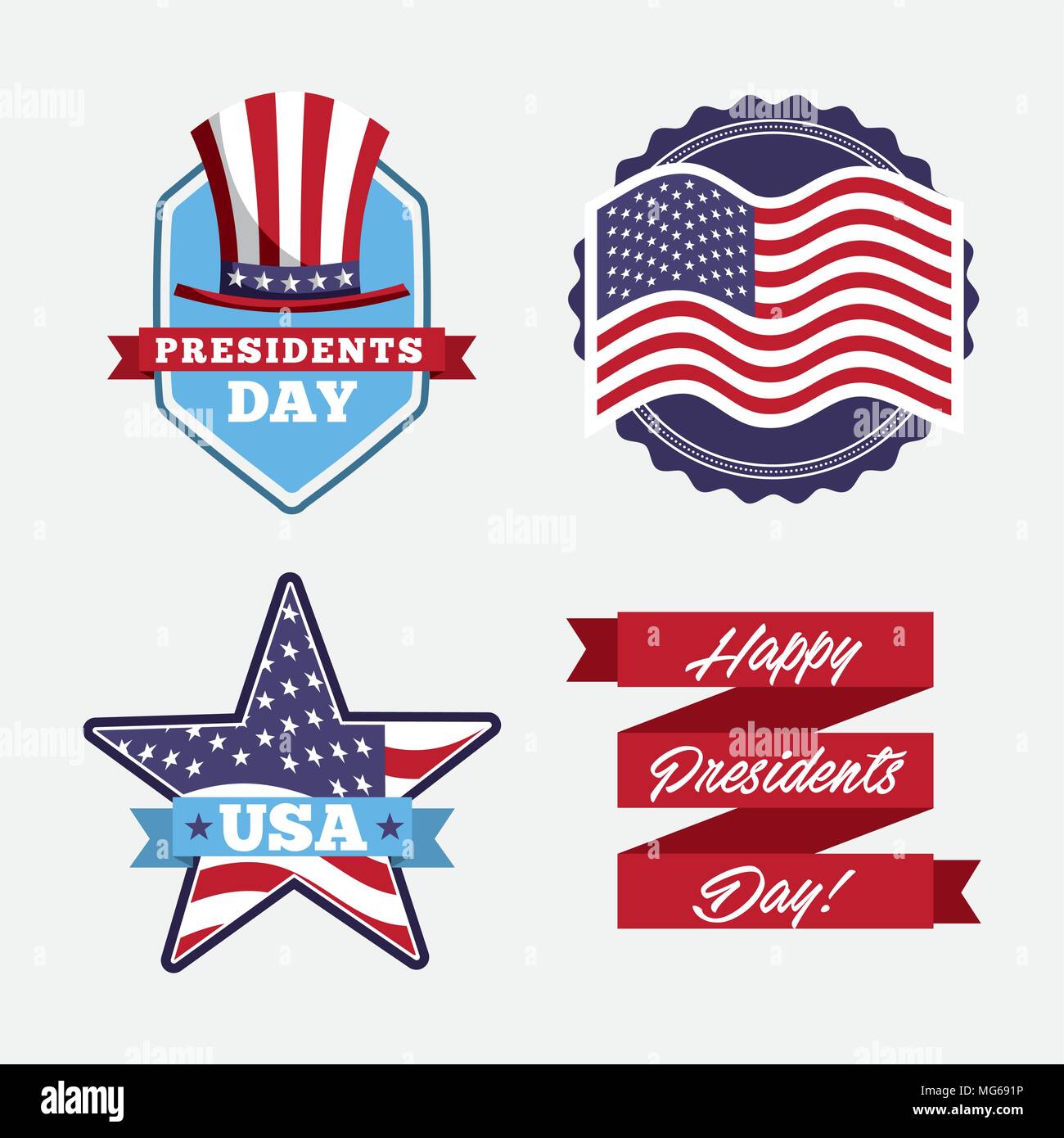 presidents day design, vector illustration eps10 graphic Stock Vector ...