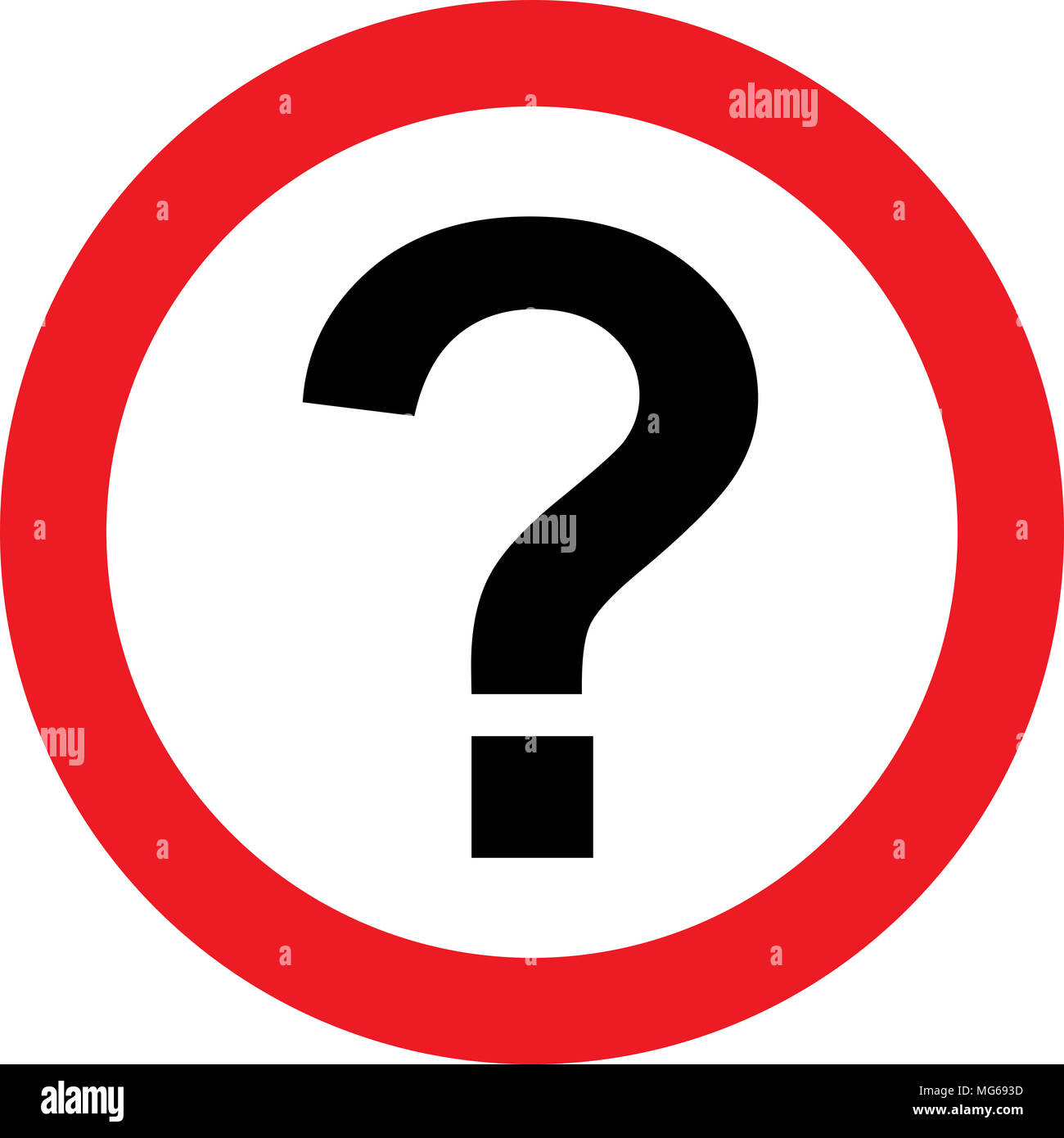 Do not ask questions sign Stock Photo - Alamy