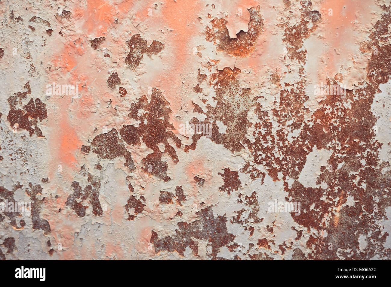 Rusty old steel background texture, peeled paint Stock Photo - Alamy