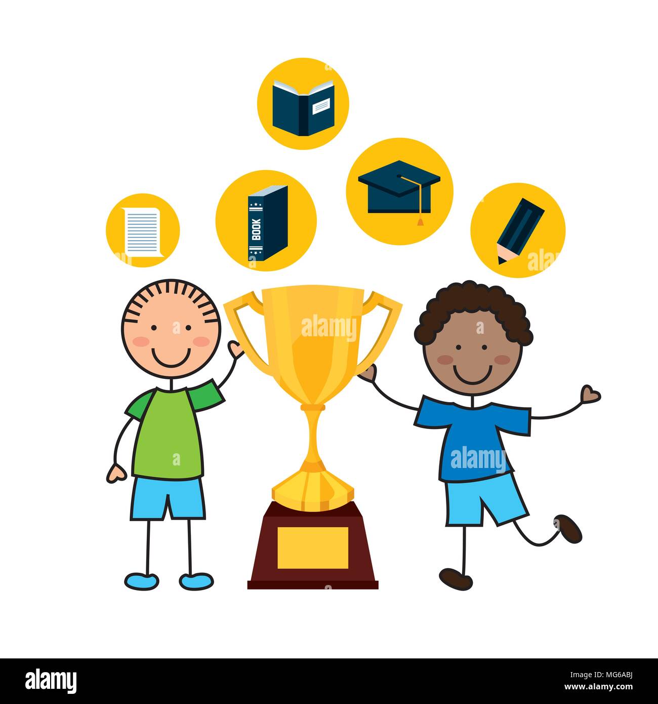 elementary school design, vector illustration eps10 graphic Stock ...