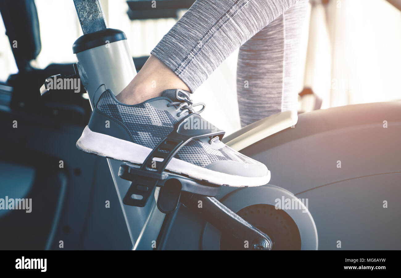 Group fitness feet hi-res stock photography and images - Alamy