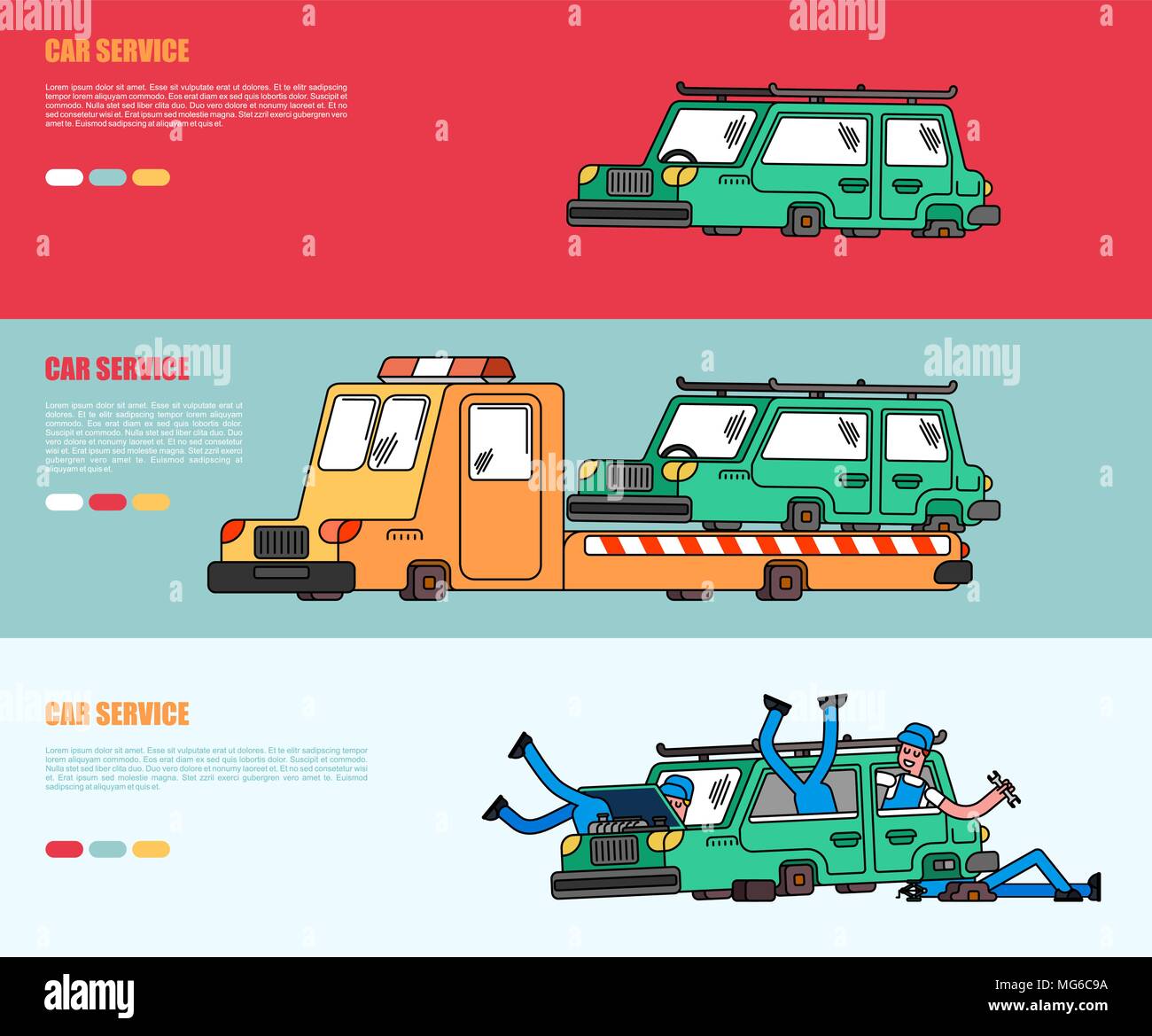 Cartoon Tow Truck Stock Photos & Cartoon Tow Truck Stock Images - Alamy