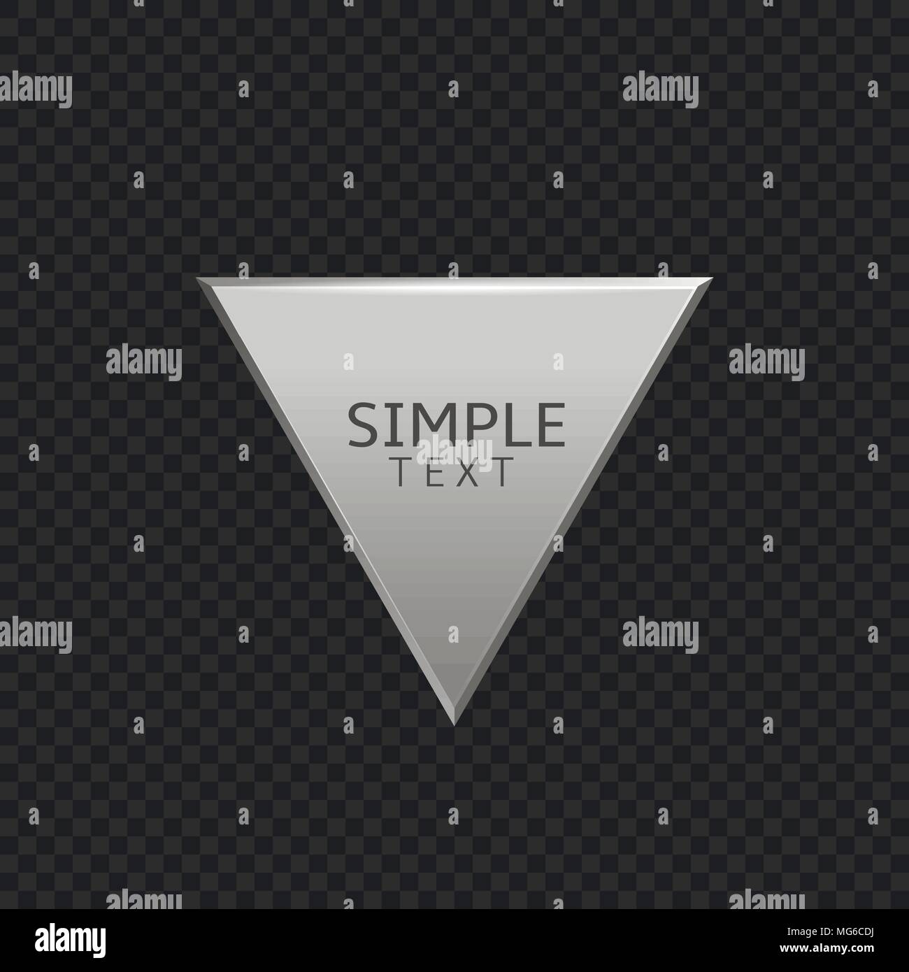 Silver triangle hi-res stock photography and images - Alamy