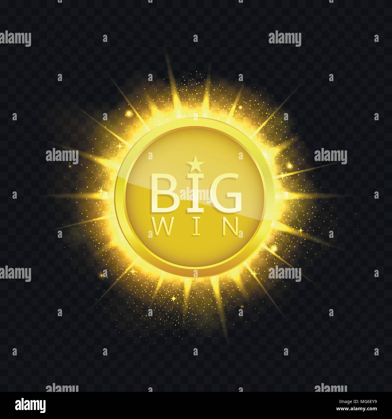 Winner shiny banner glowing hi-res stock photography and images - Alamy