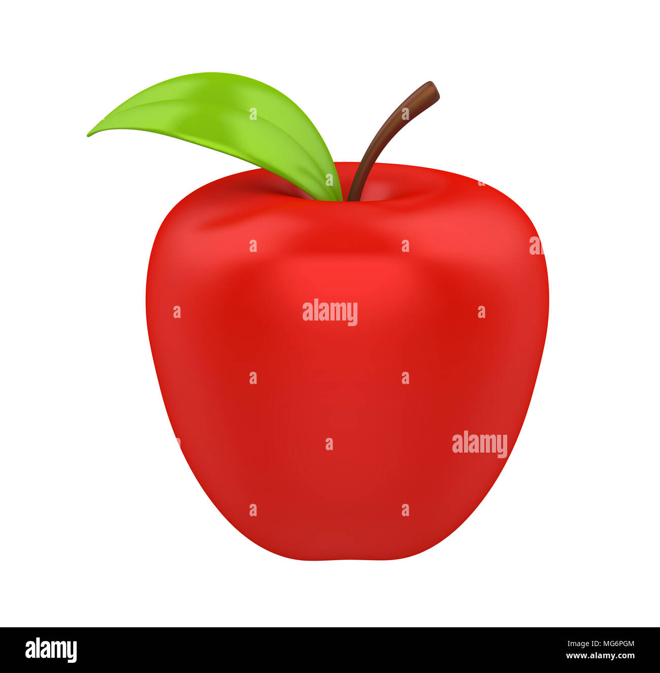 Gold apple isolated hi-res stock photography and images - Alamy