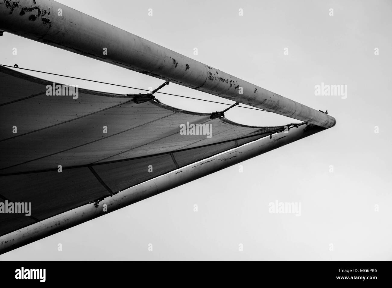 Abstract lines on architecture. modern architecture detail. Refined ...