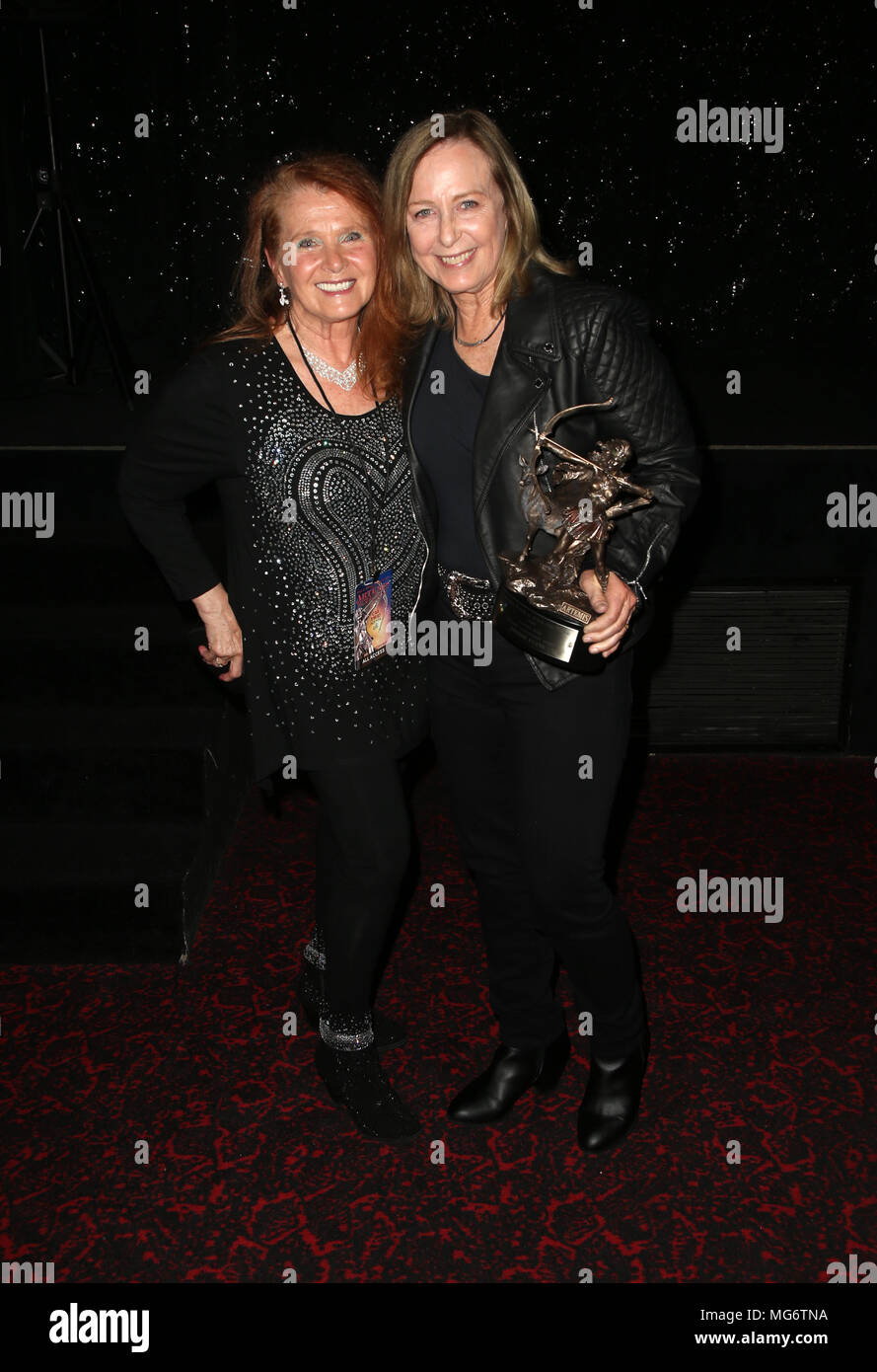 BEVERLY HILLS, CA - APRIL 26: Debbie Evans, at the 2018 Artemis Awards ...