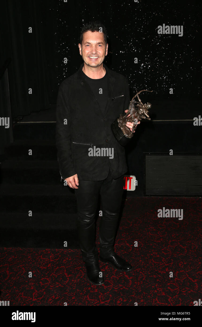 BEVERLY HILLS, CA - APRIL 26: T.J Scott, at the 2018 Artemis Awards ...