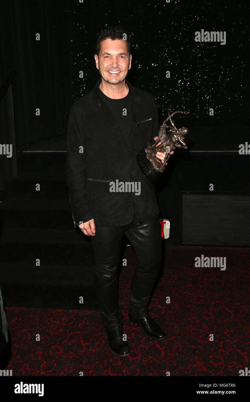 BEVERLY HILLS, CA - APRIL 26: T.J Scott, at the 2018 Artemis Awards ...