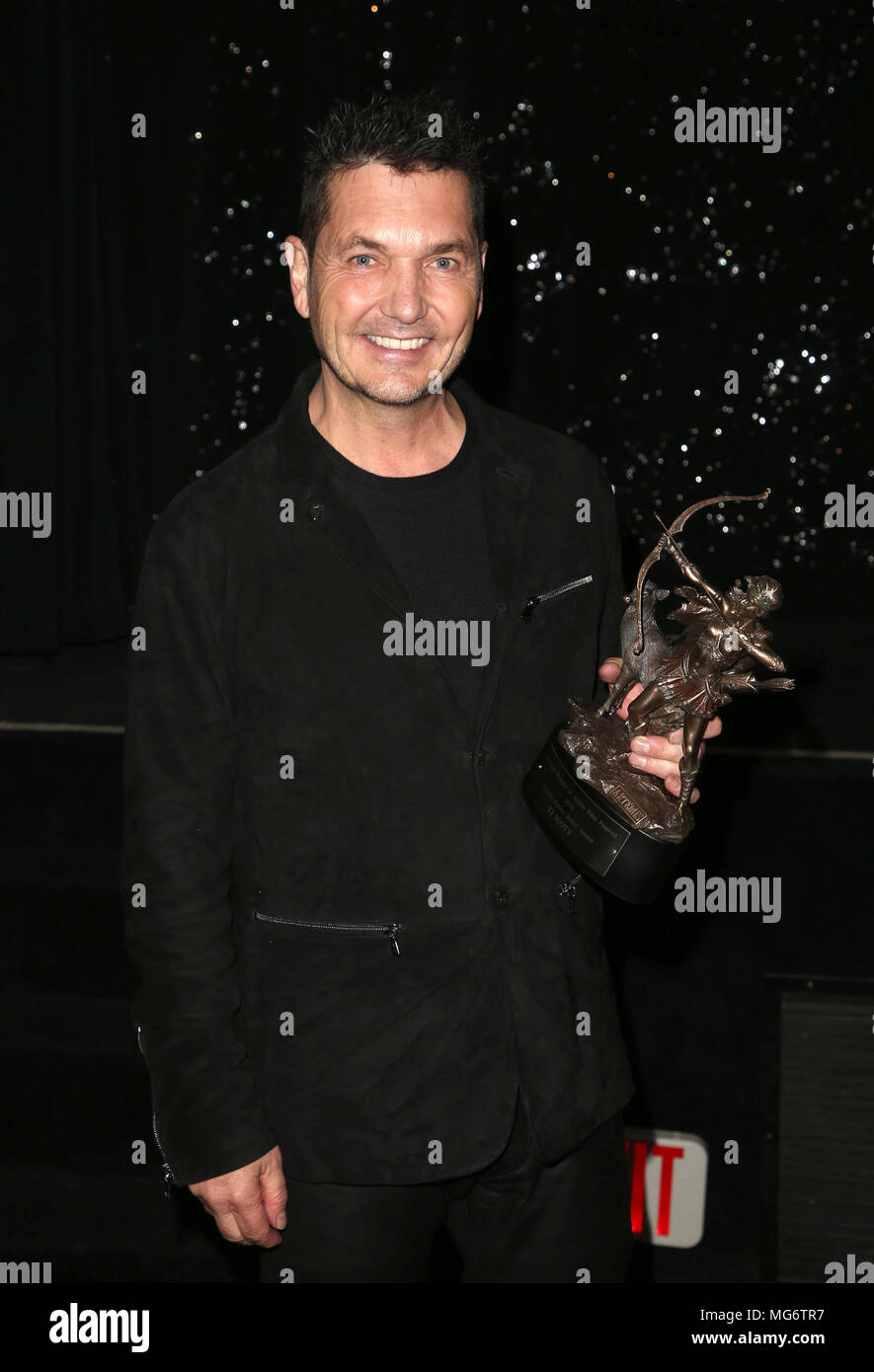 BEVERLY HILLS, CA - APRIL 26: T.J Scott, at the 2018 Artemis Awards ...