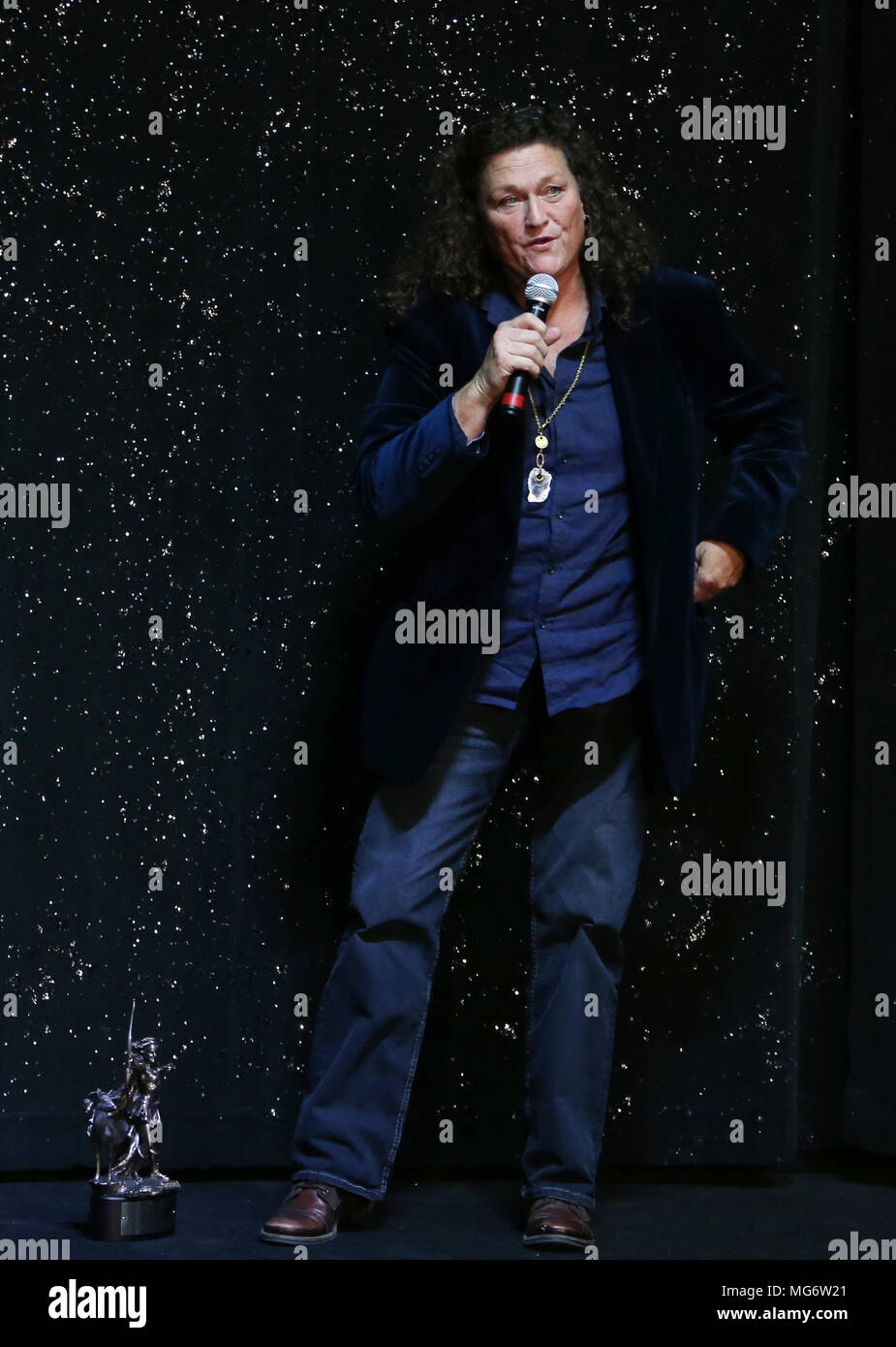 Beverly Hills, Ca. 26th Apr, 2018. Dot-Marie Jones, at the 2018 Artemis Awards Gala at the Ahrya ...