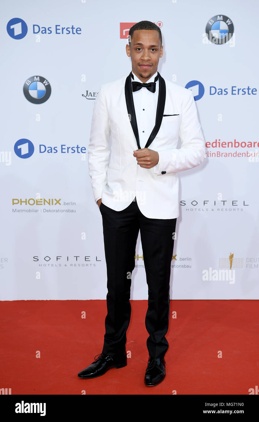 27 April 2018, Germany, Berlin: Actor Jerry Hoffmann at the 68th award ...
