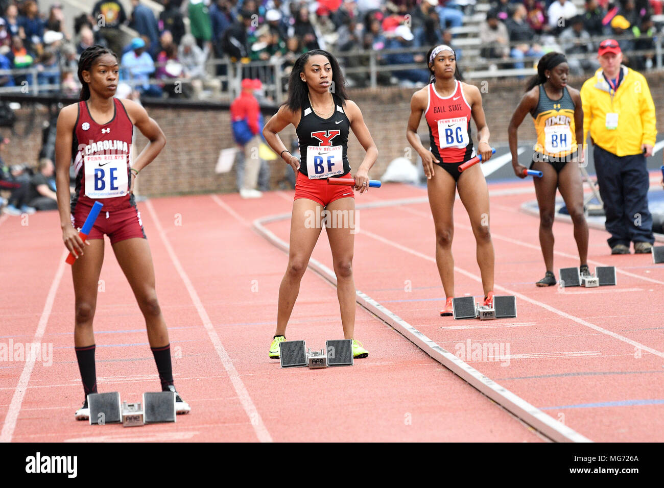 April 27, 2018 - Philadelphia, Pennsylvania, U.S - South Carolina, Ball ...