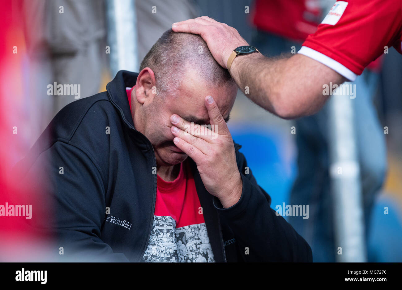 German football fan crying after hi-res stock photography and images ...
