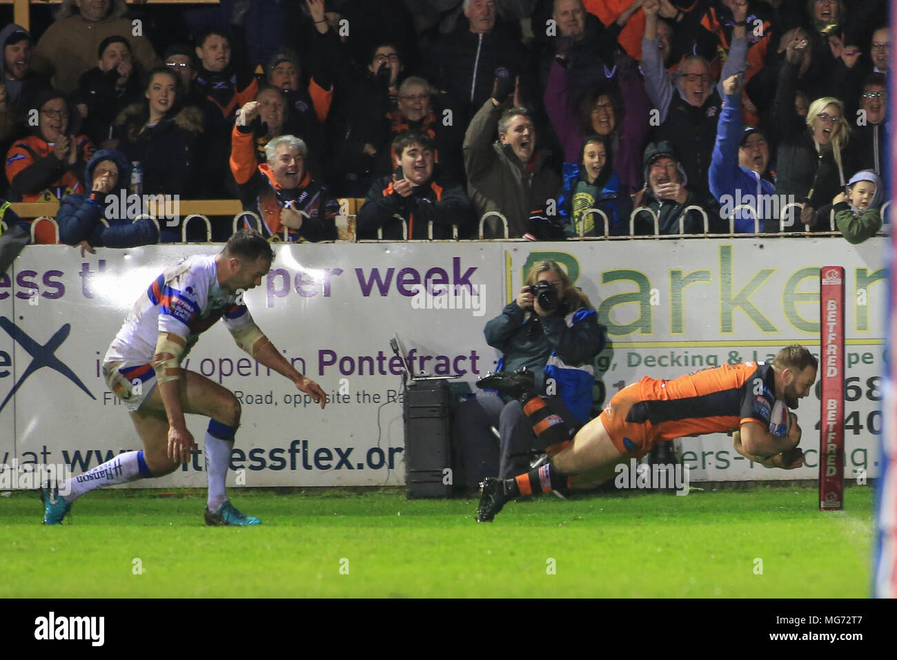 Castleford, UK. 27th April 2018 , Mend-A-Hose Jungle, Castleford ...