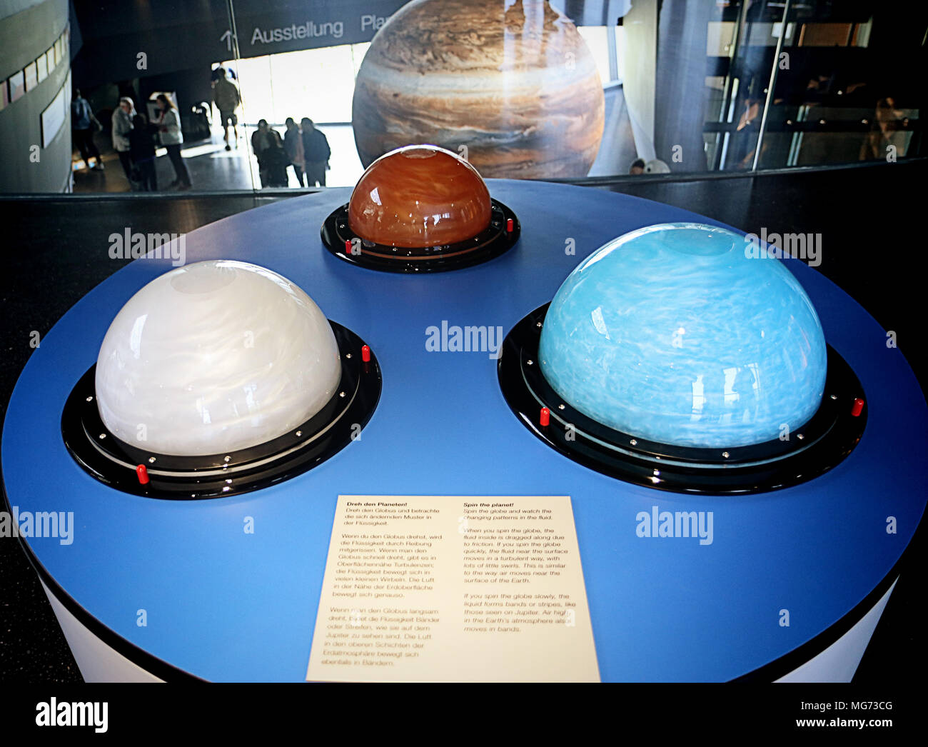 Garching, Germany, 27 April 2018. The new Supernova Planetarium of ESO ...