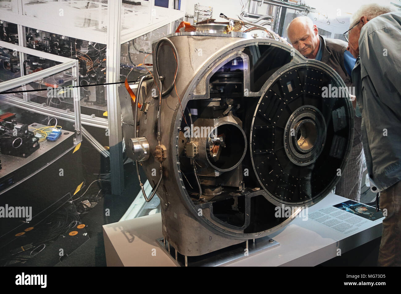 Garching, Germany, 27 April 2018. The new Supernova Planetarium of ESO ...
