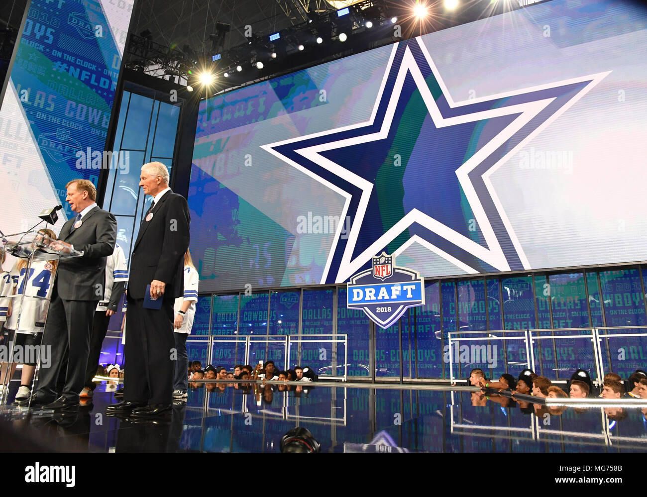 April 27, 2018: Commissioner of the National Football League Roger ...