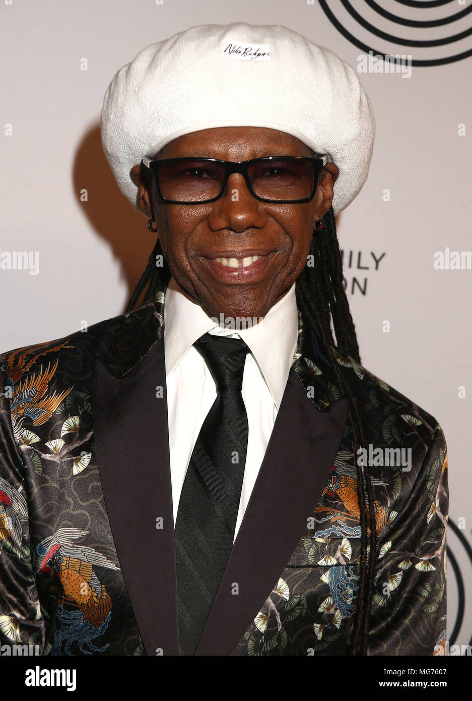 New York City, New York, USA. 27th Apr, 2018. Musician NILE RODGERS ...