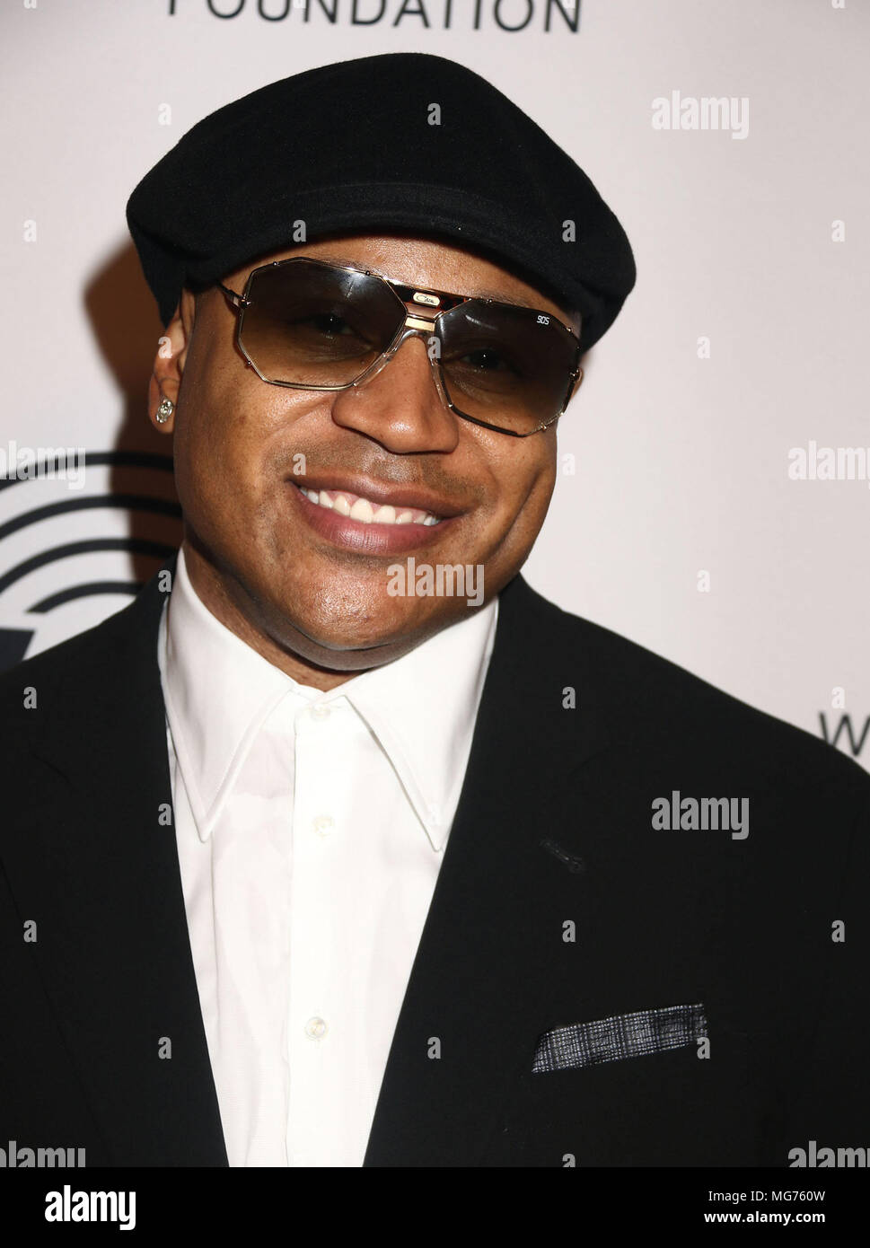 New York City, New York, USA. 27th Apr, 2018. Hip hop artist/actor LL ...
