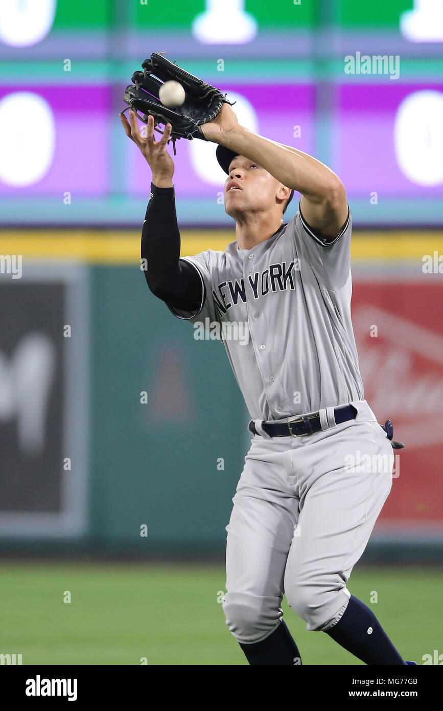 Judge Angel April 27, 2018: New York Yankees Right Fielder Aaron Judge