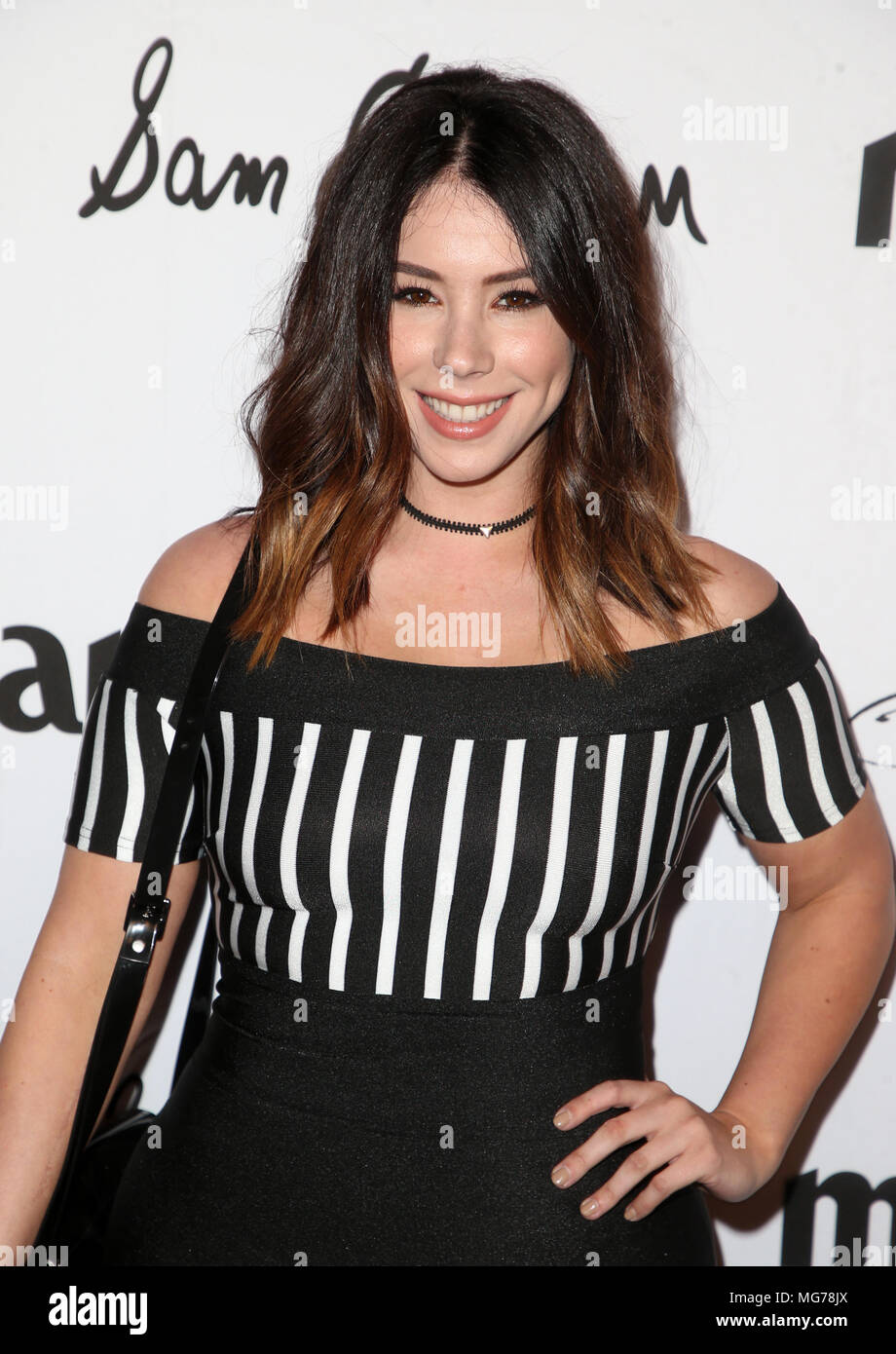 WEST HOLLYWOOD, CA - APRIL 27: Jillian Rose Reed, at Marie Claire Fifth ...