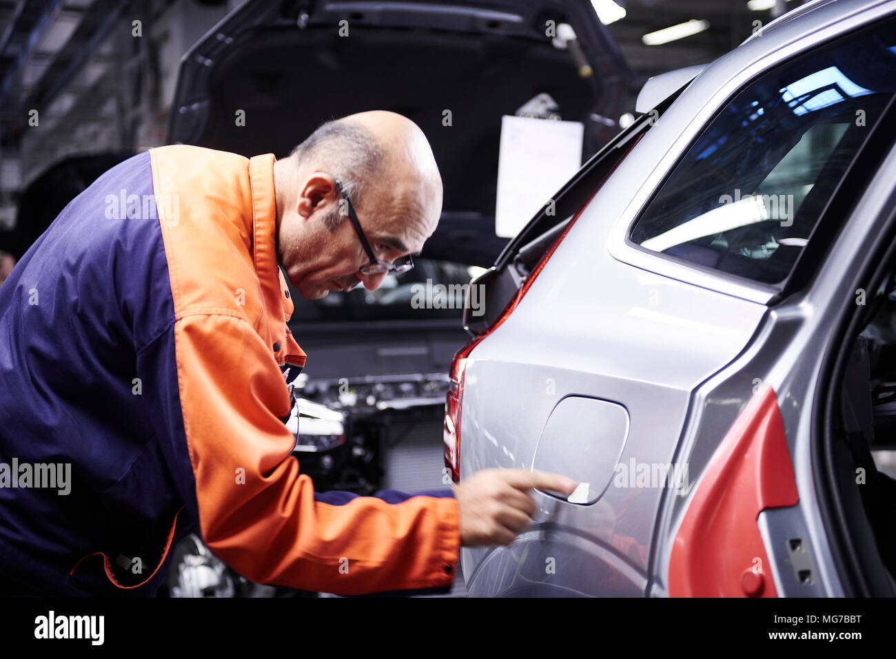 Volvo Car Factory in Torslanda, Gothenburg Stock Photo - Alamy