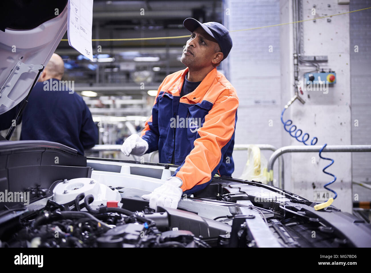 Volvo Car Factory in Torslanda, Gothenburg Stock Photo - Alamy