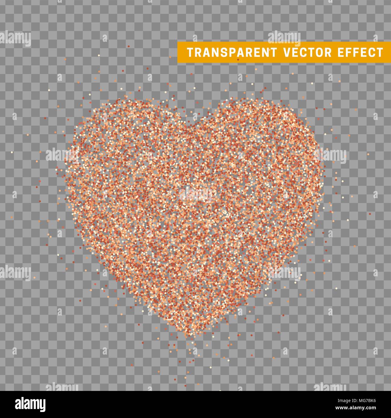 Heart isolated, transparent vector effect background Stock Vector Image ...