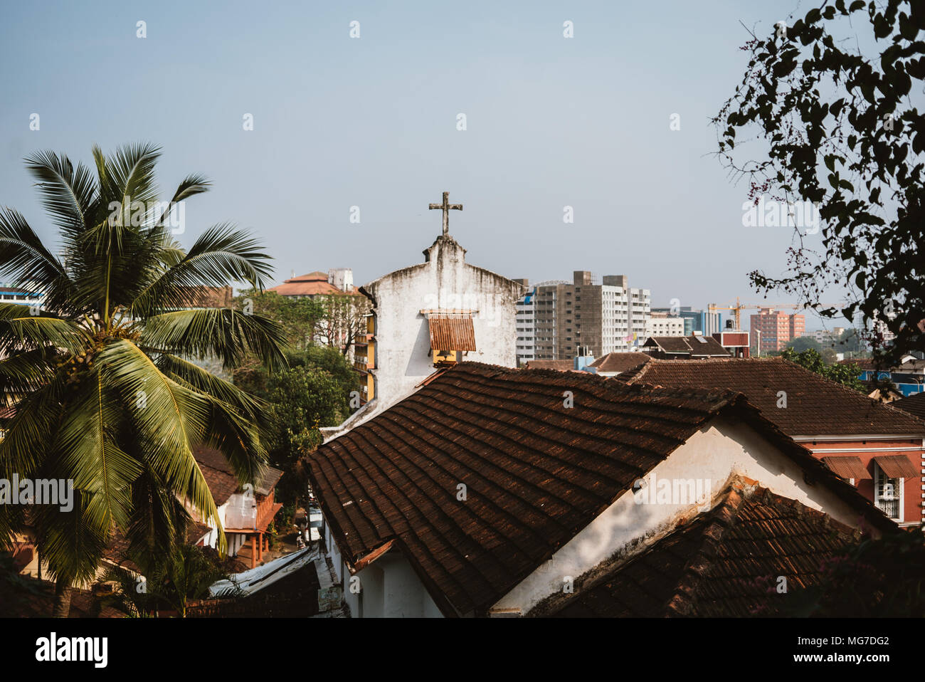 Catholic cross goa india hi-res stock photography and images - Alamy