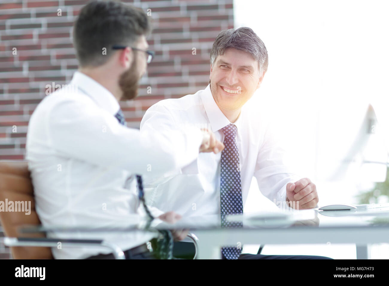Team business shake hands using hi-res stock photography and images - Alamy