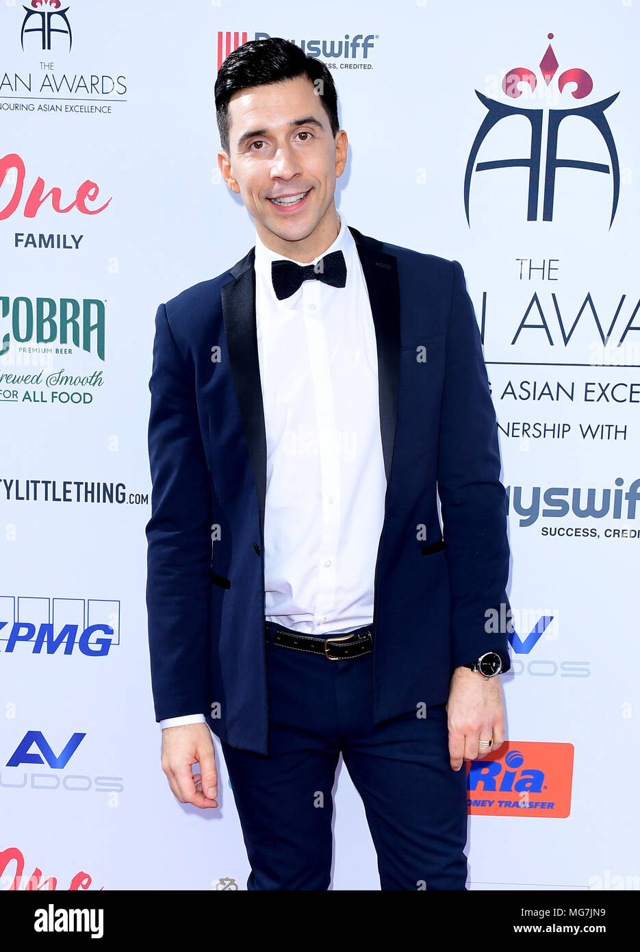 Russell Kane attending the 8th Annual Asian Awards held at the Hilton ...