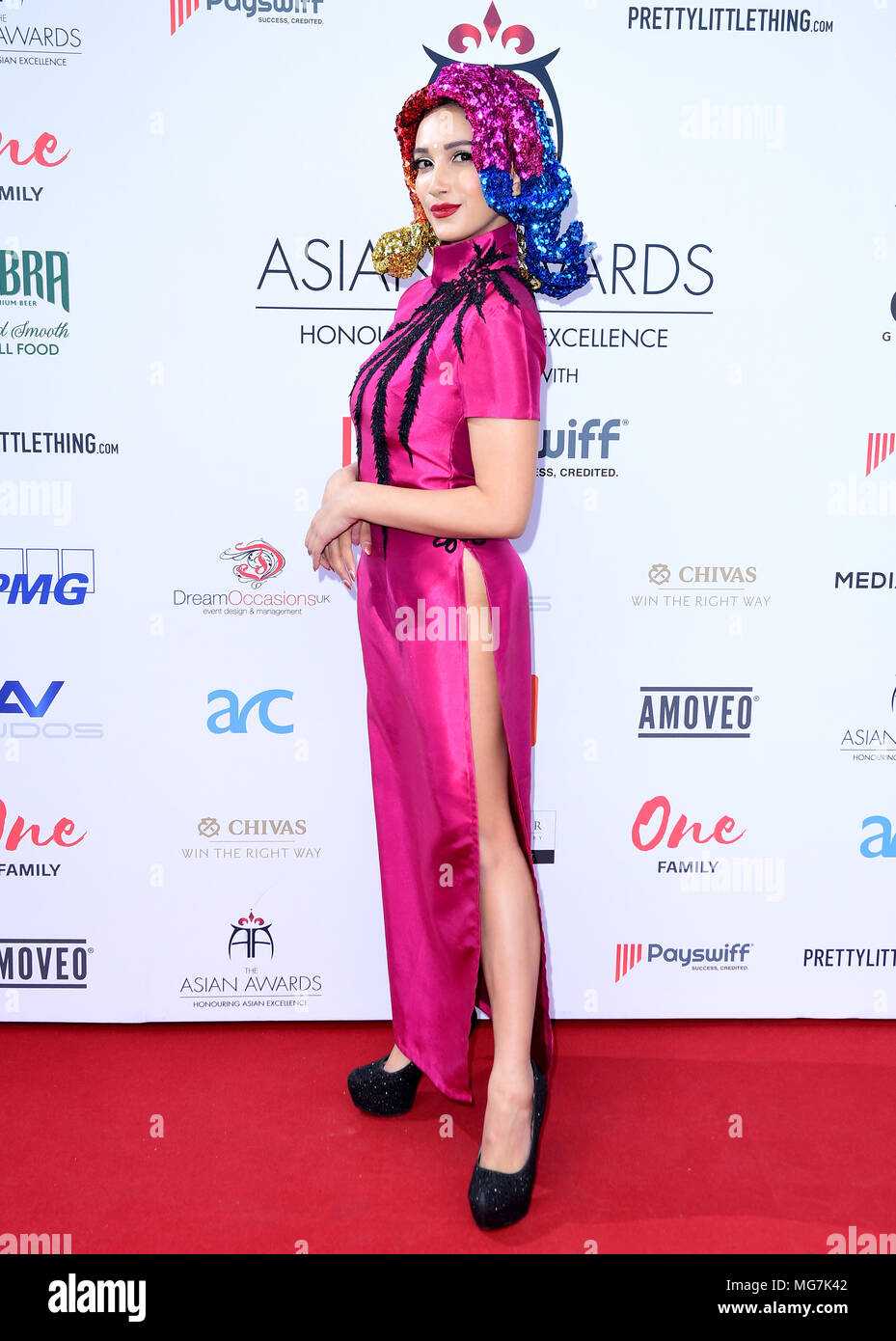 Sukki Singapora attending the 8th Annual Asian Awards held at the ...