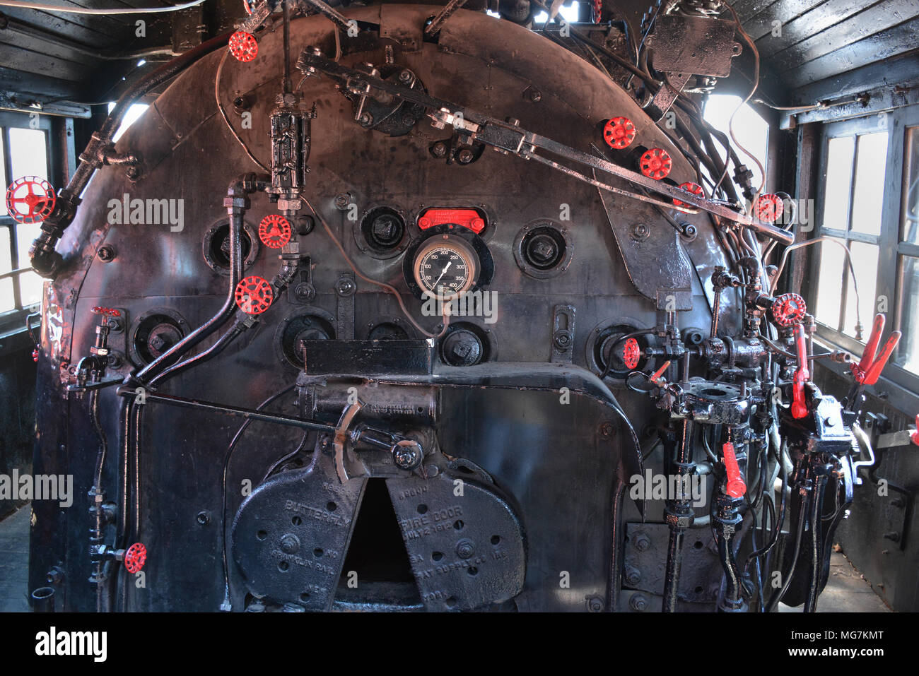 Inside steam locomotive hi-res stock photography and images - Alamy