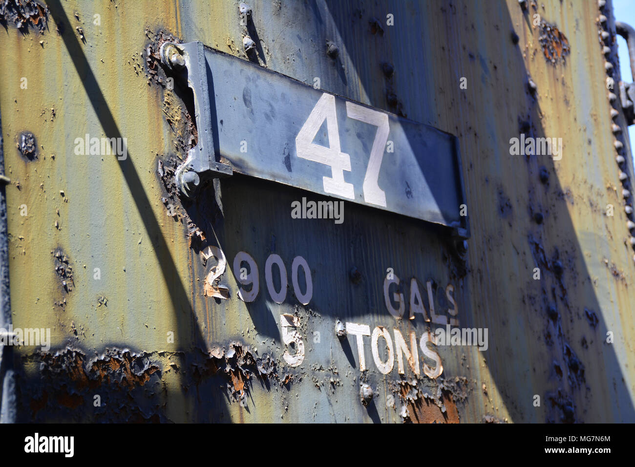 Steam locomotive number plate hi-res stock photography and images - Alamy