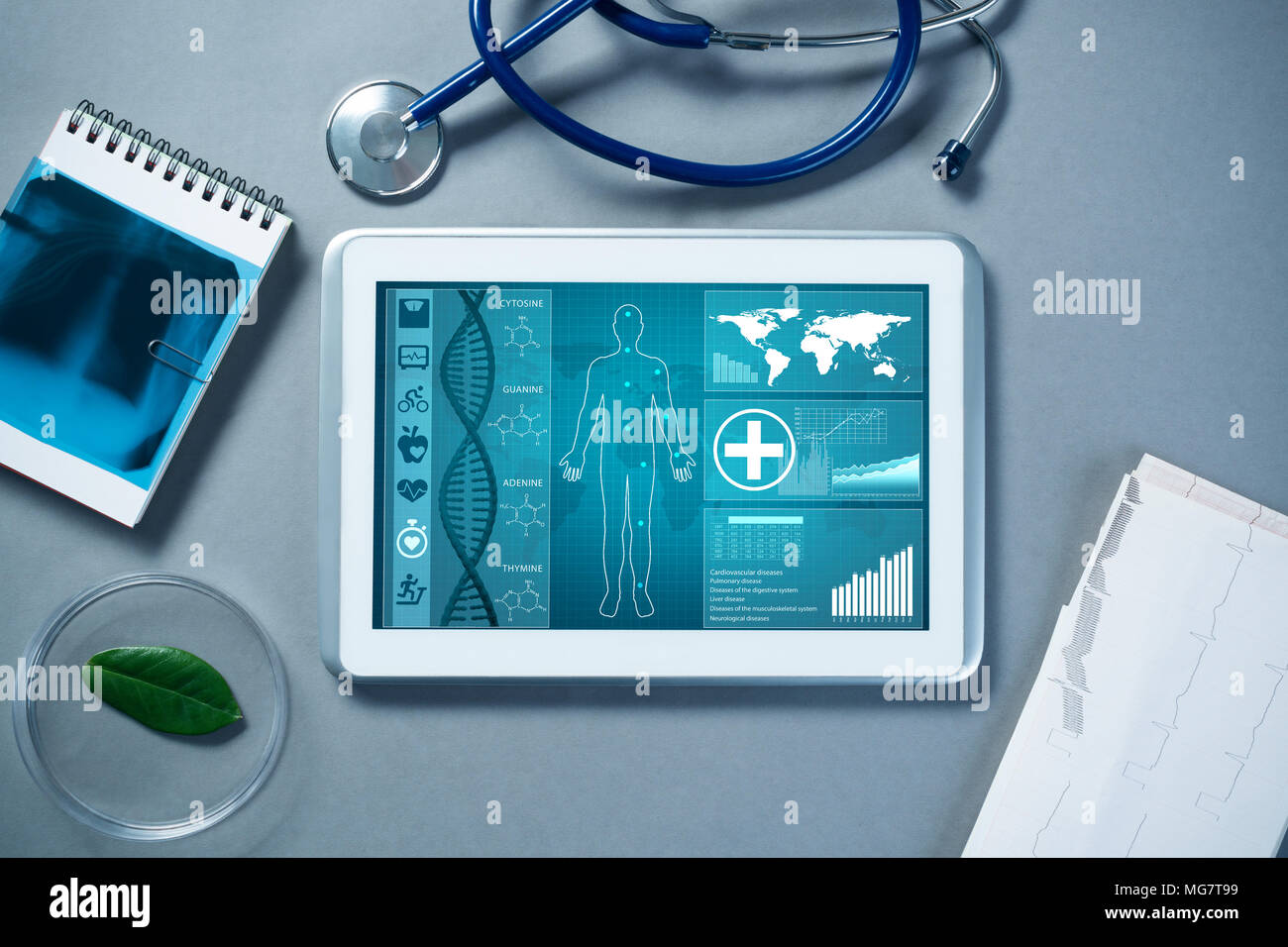 Digital technologies in medicine Stock Photo - Alamy