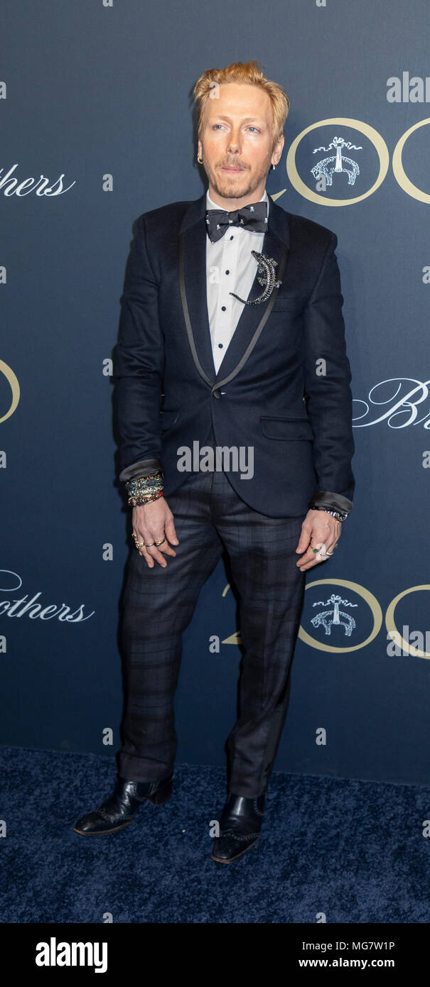 New York, NY, USA - April 25, 2018: Eric Daman attends the Brooks ...