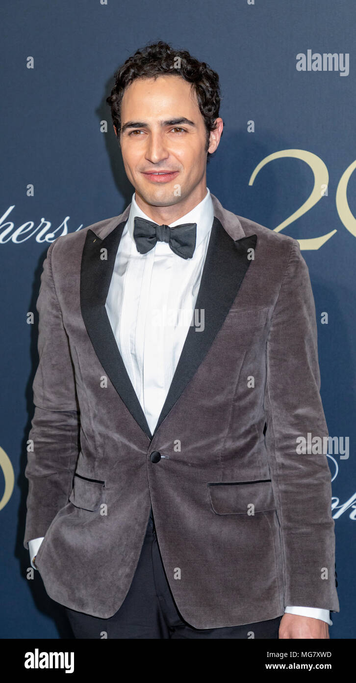 New York, NY, USA - April 25, 2018: Zac Pozen attends the Brooks ...