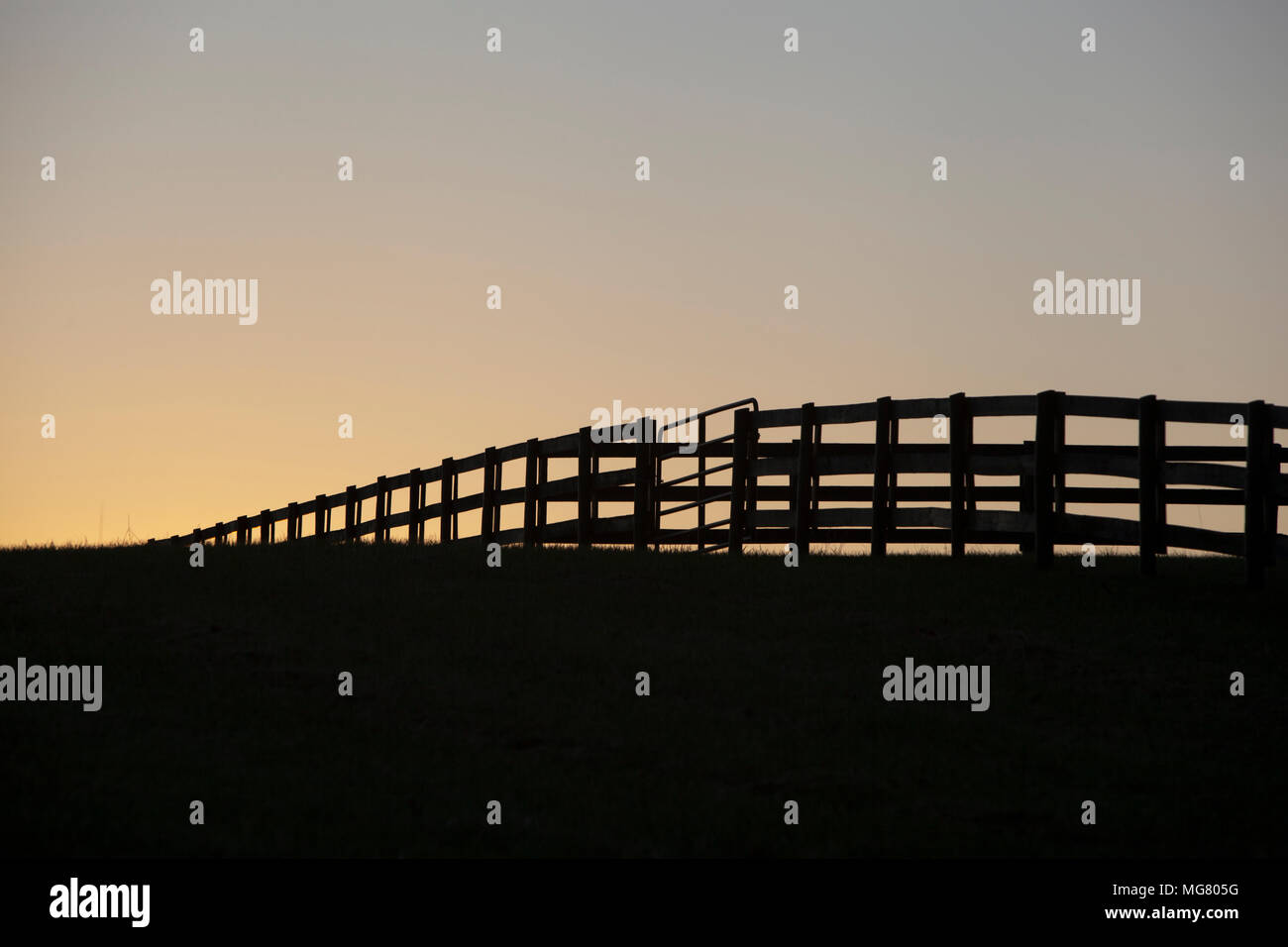 Rustic wooden railing hi-res stock photography and images - Alamy
