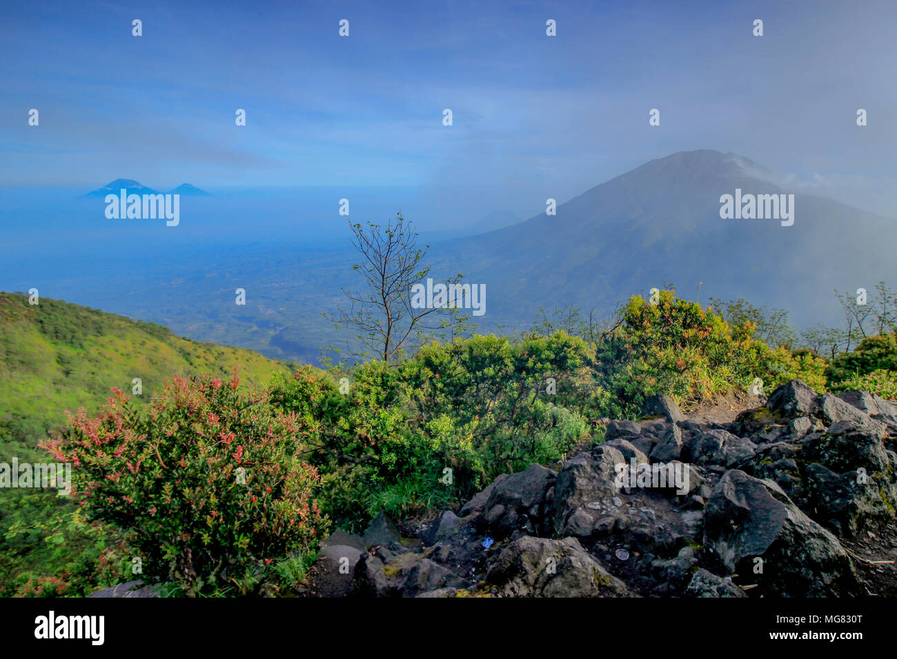 Mount Merbabu (Indonesian: Gunung Merbabu) is a dormant stratovolcano ...