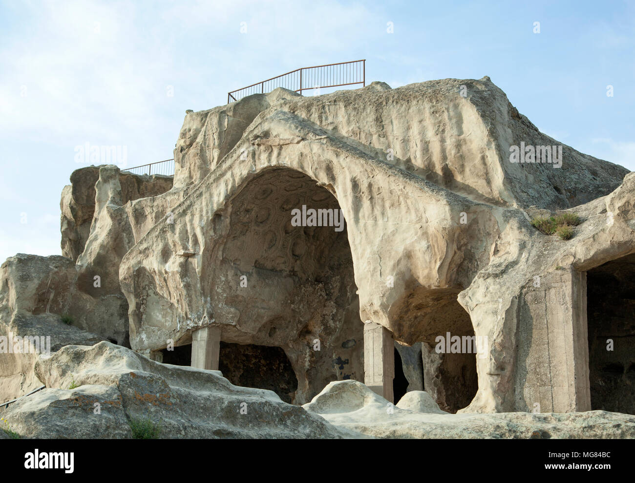 Uplistsikhe is an ancient rock built town and one of the oldest urban ...