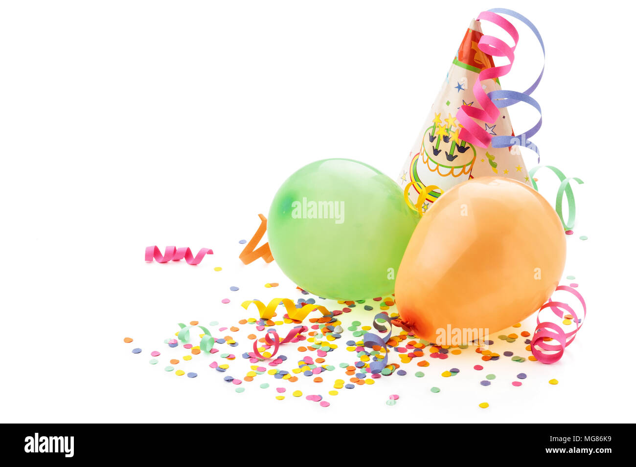 Confetti and celebration Cut Out Stock Images & Pictures - Alamy