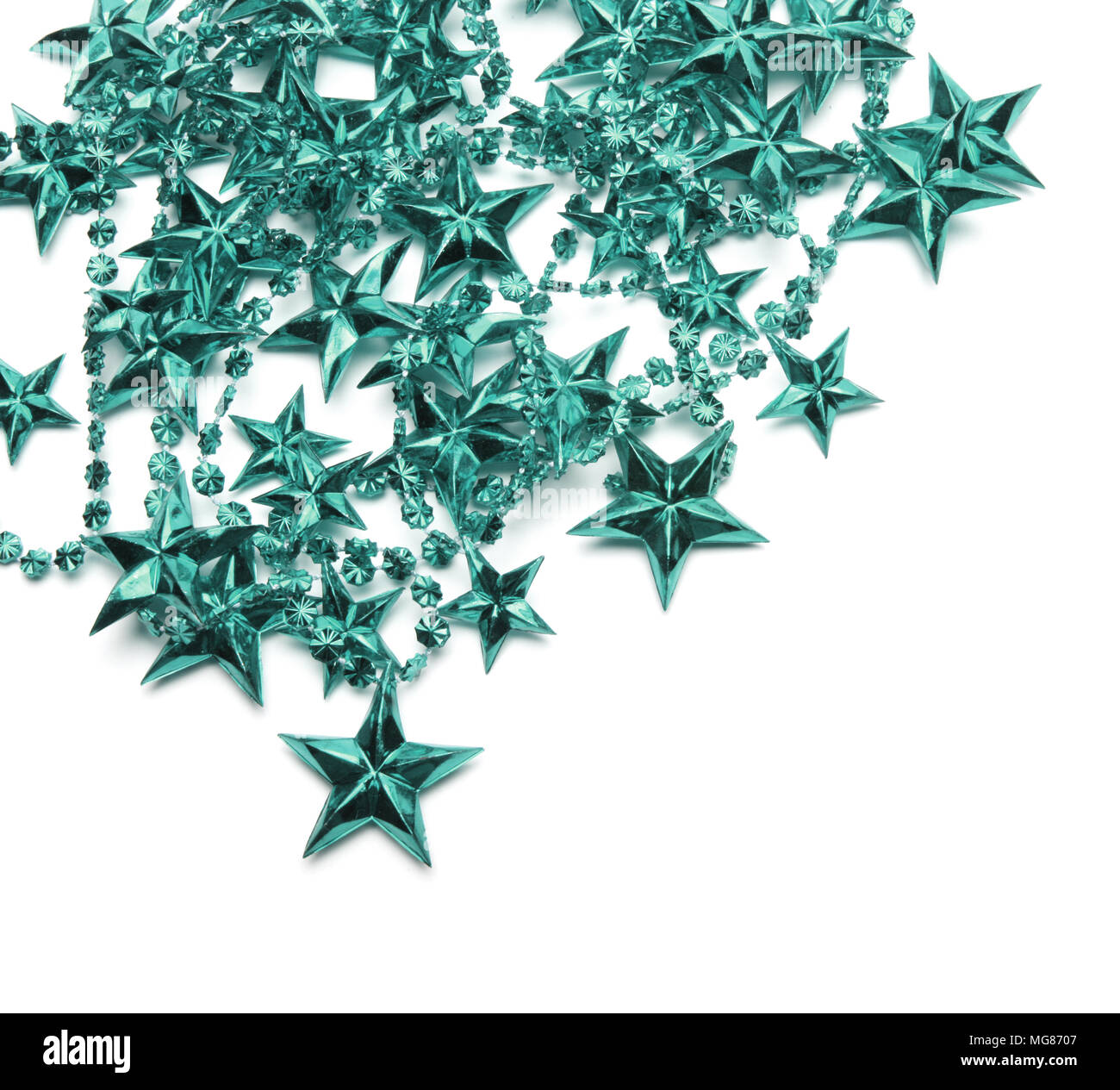 background with turquoise stars Stock Photo - Alamy