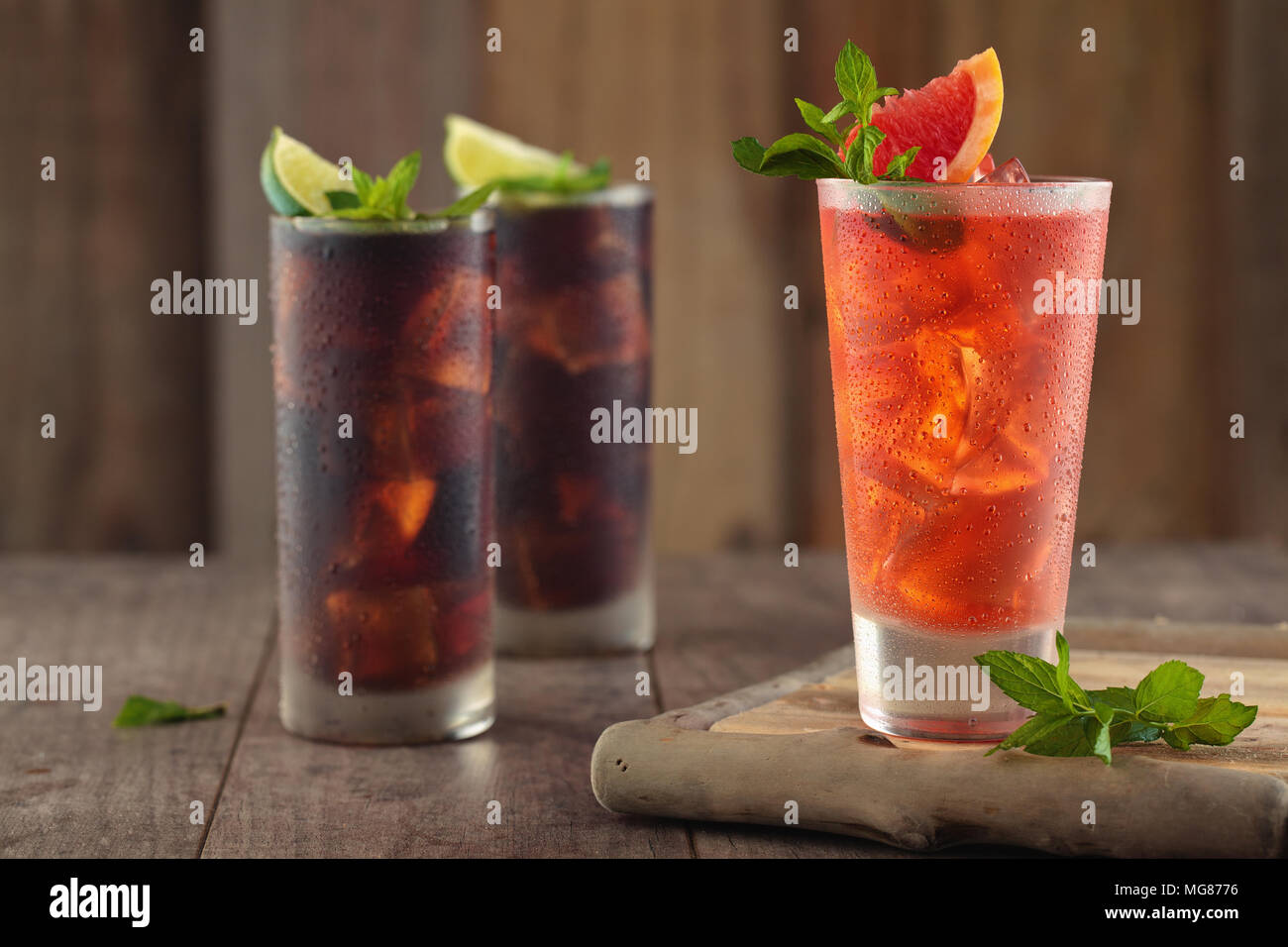 Fresh grapefruit lemonade Stock Photo - Alamy
