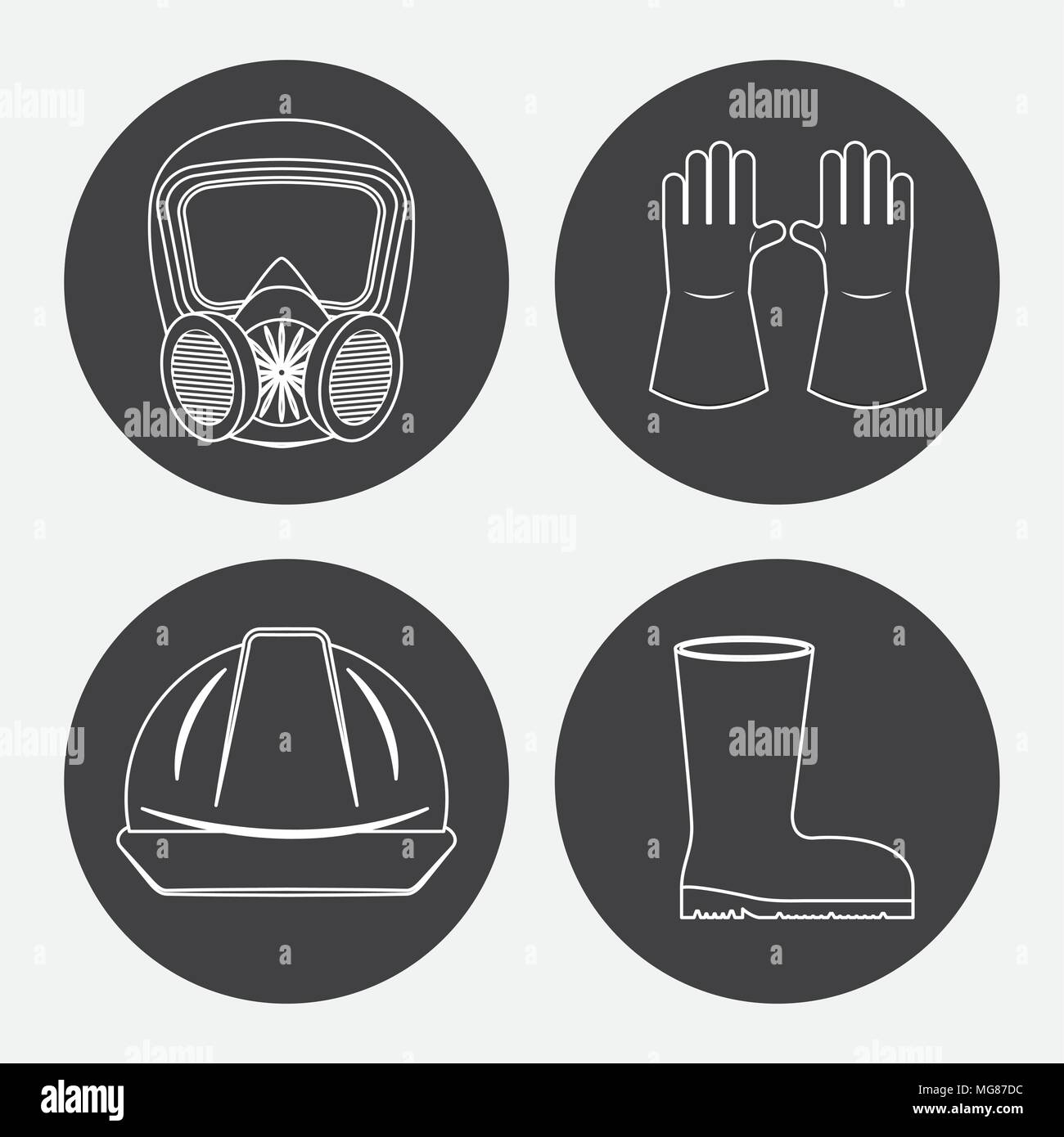industrial security design, vector illustration eps10 graphic Stock ...