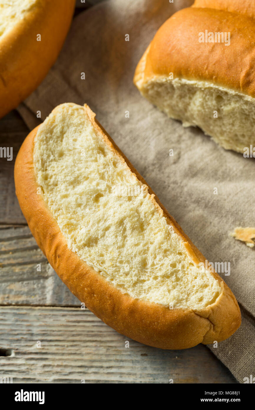 Homemade New England Style Buns Ready to Eat Stock Photo - Alamy
