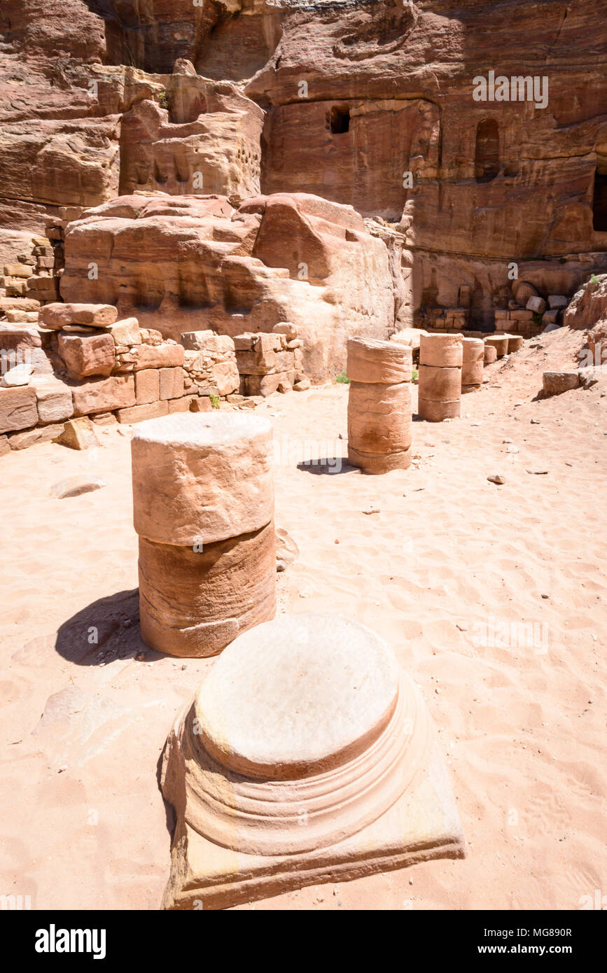 Petra, Jordan. Petra is one of the New Seven Wonders of the World ...