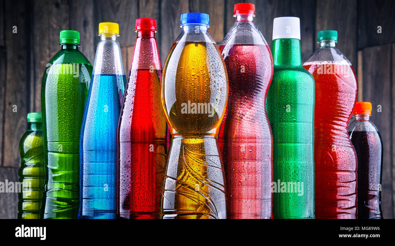 Colorful pop bottles hi-res stock photography and images - Alamy