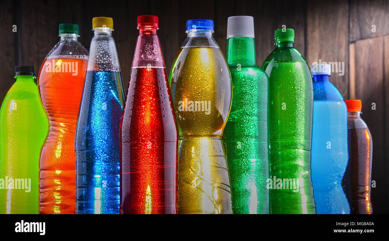 Colorful pop bottles hi-res stock photography and images - Alamy