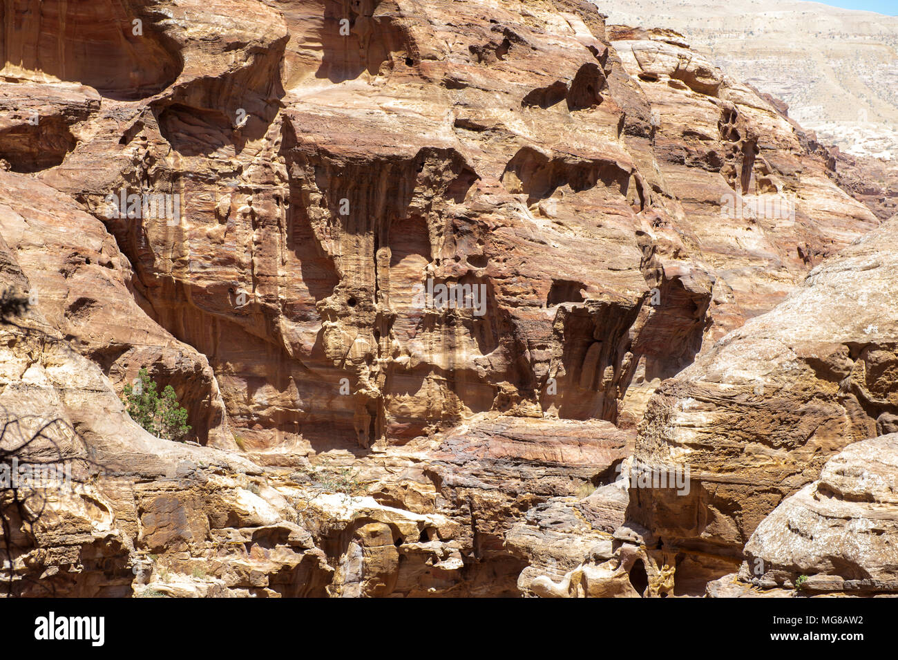 Beautiful Nature of Petra Stock Photo - Alamy